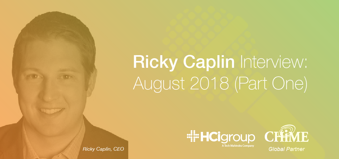 Ricky Caplin Interview - August 2018 (Part One)